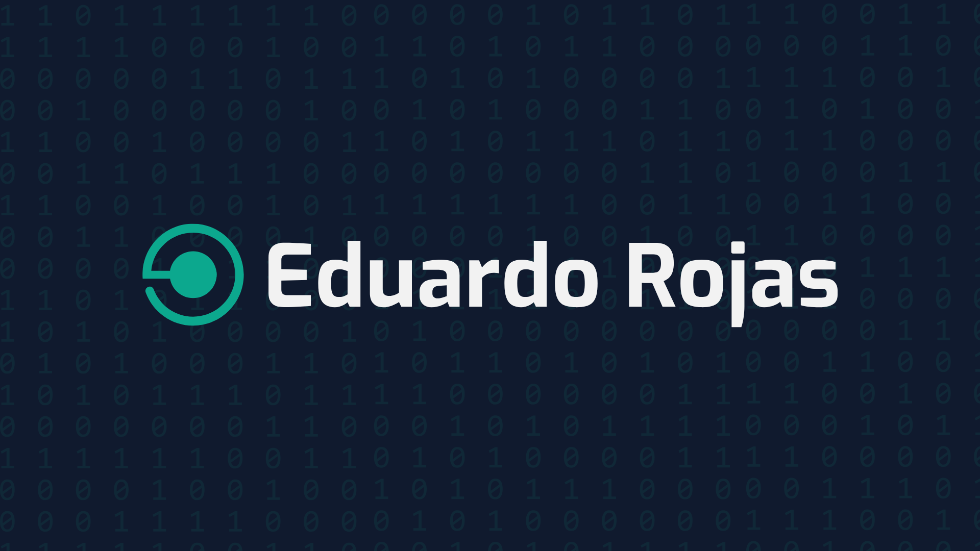 Eduardo Rojas | Web Developer